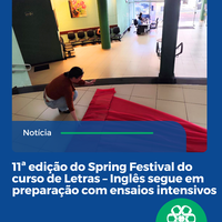 11ª edição do Spring Festival do curso de Letras – Inglês segue em ...